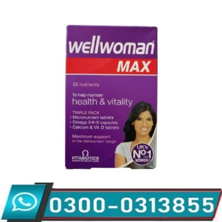 Wellwoman Max Tablets In Pakistan | 03000313855 | Wellwoman Max Tablets ...
